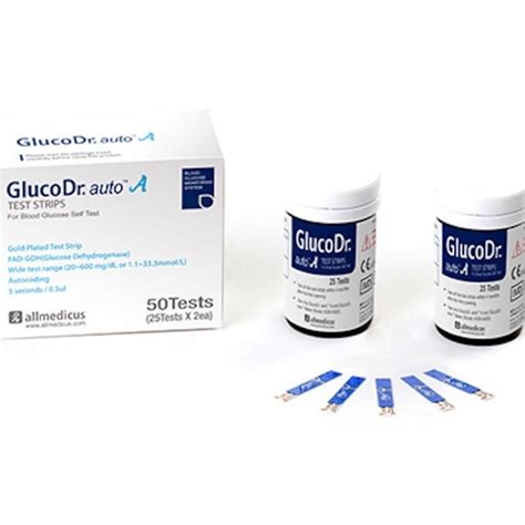 GlucoDr. auto test strip 50s | Shopee Malaysia