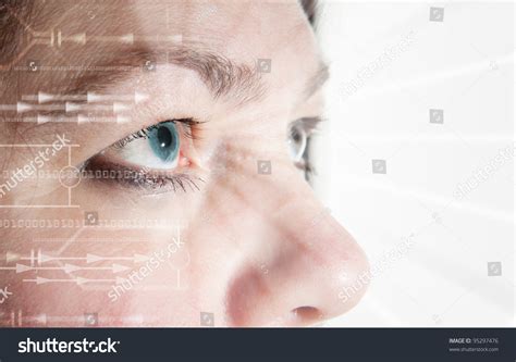 Iris Scan Biometric Scanning Eye Retina Stock Photo Shutterstock