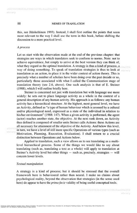 Solution Benjamins Translation Library Memes Of Translation The Spread Of Ideas In Translation