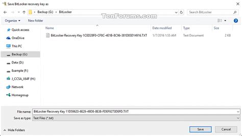 Turn On Or Off BitLocker For Removable Data Drives In Windows Tutorials