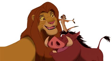 Simba Timon And Pumbaa By Dracoawesomeness On Deviantart