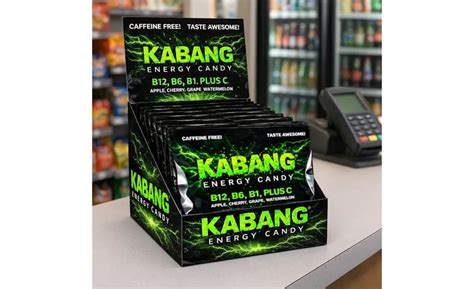 Chewy Energy Boosting Candies Kabang Energy Candy