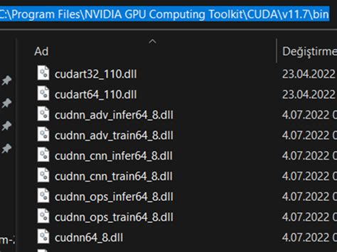 yolov4 cuda cudnn opencv installations on windows 11 by işınsu