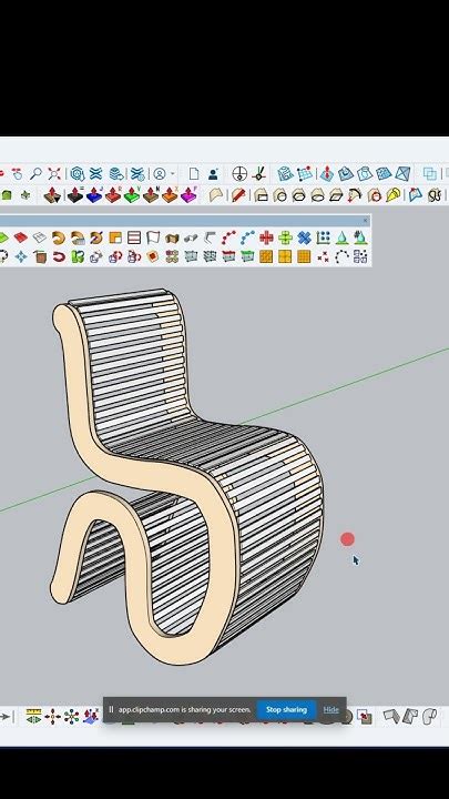 Sketchup Tutorial How To Copy Along Curve Line In Sketchup Youtube