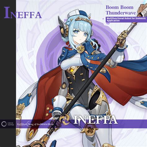 Ineffa Genshin Impact Genshin Impact Commentary English Commentary Official Art 1girl