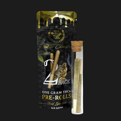 Premium Thca Flower Collection Gold Spectrum Cbd