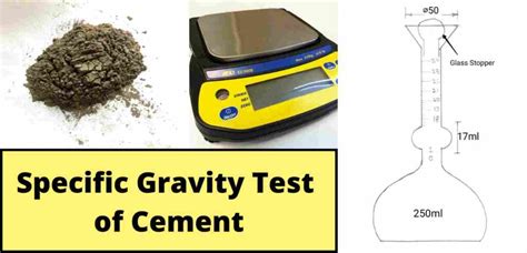 Specific Gravity Test Of Cement Okcivil