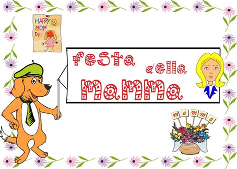 A Scuola Con Poldo SCHEDE DIDATTICHE FESTA DELLA MAMMA