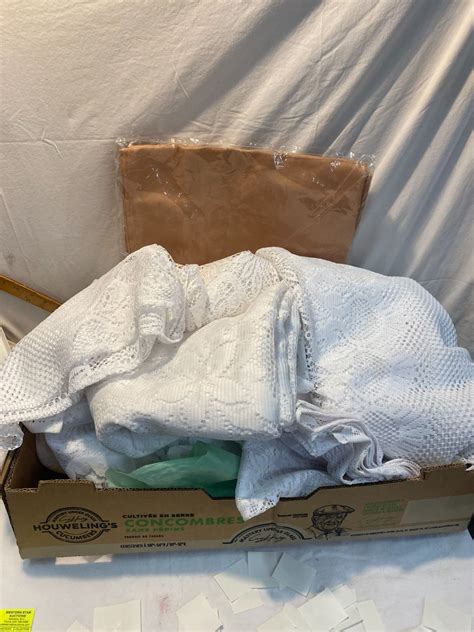 Lace Table Clothes Ect