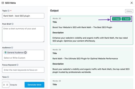 How To Generate Seo Meta Tags With Content Ai Rank Math
