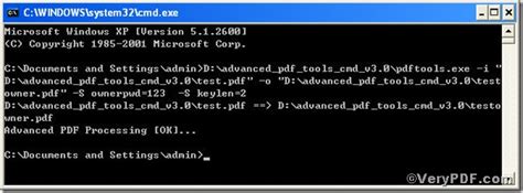 Encrypt Pdf File With Owner Password Using Command Line Verypdf