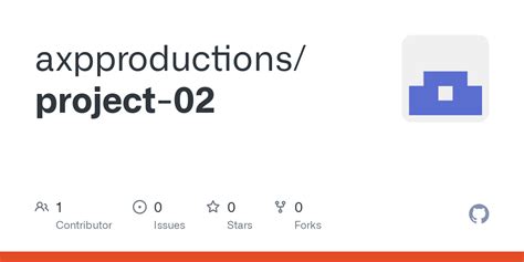 Github Axpproductionsproject 02