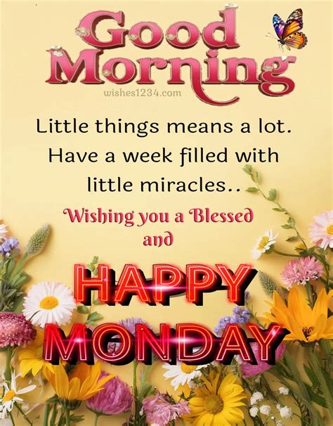 Happy Monday 50 Blessings Wishes Prayers Quotes Greetings And Messages With Images To