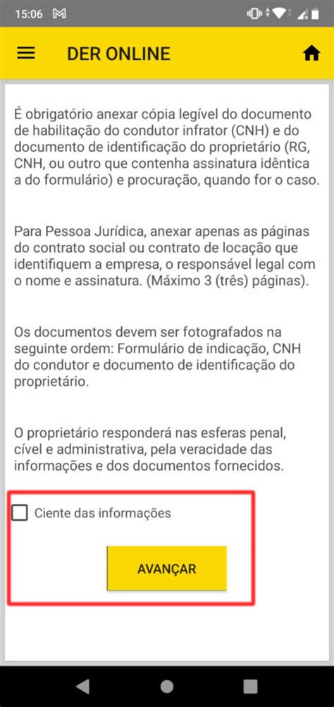 Indicação De Condutor Infrator Dersp Transferir Multa Online