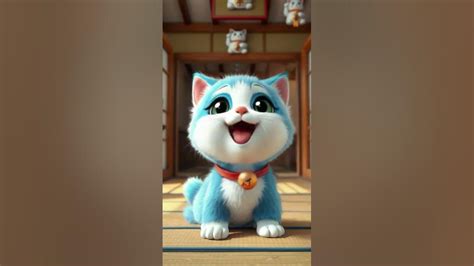 Kitten Sings Doraemon 超かわいい Doraemon Shorts Youtube