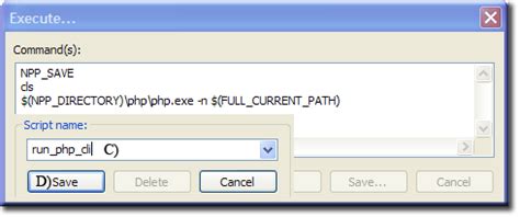 PHP PORTABLE IDE NppExec Configuration The Uniform Server Wiki
