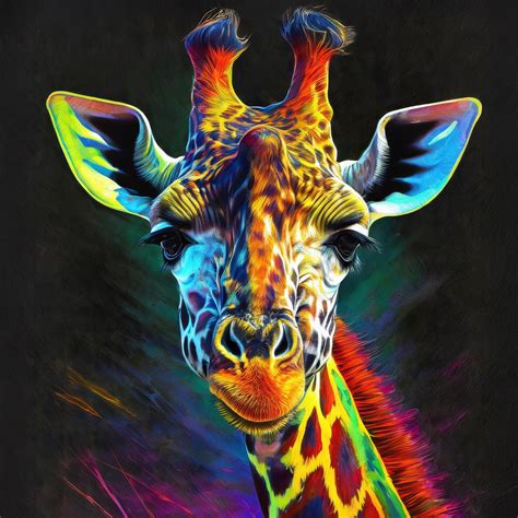 Gallery Of Giraffe Charity Art Prints To Protect Giraffe In The Wild