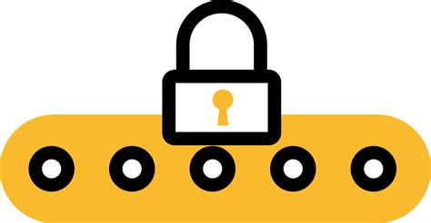 Network Password Illustration Vector On A White Background 13723821