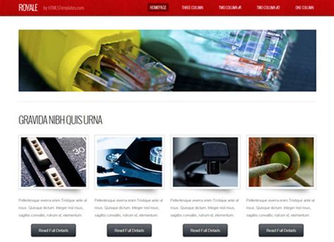 50 Free Responsive HTML5 Templates For Designers Code Geekz