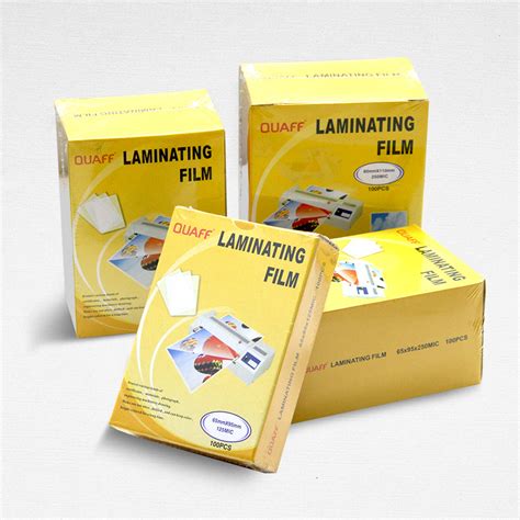 Laminating Machine And Consumables