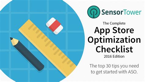 The Complete App Store Optimization ASO Checklist 2016 Edition