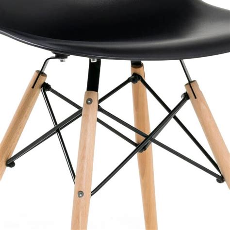 Cadeira Charles Eames Eiffel Kit 4 Cadeiras Artefama