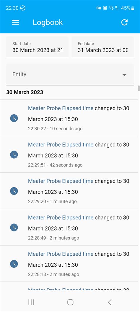Add Filtering On Small Variation For Elapsed Time · Issue 90546 · Home Assistantcore · Github