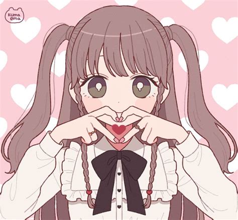 emma的棕色头发女孩插画图片 bobopic
