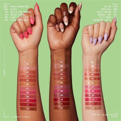 Nyx Professional Makeup Story Or Post Fat Oil Slick Click Vegan Lip