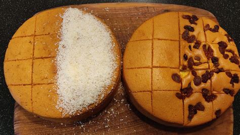 코코넛케이크 코코넛 퓨레를 넣은 코코넛 빵 Youtube