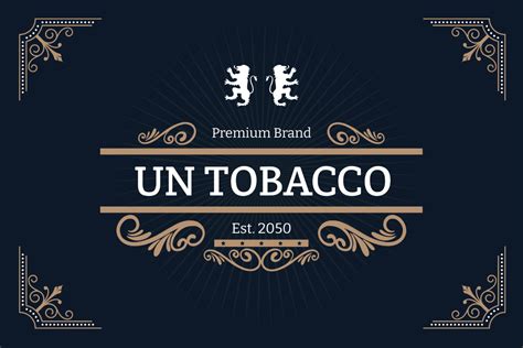 Cigar Label Design