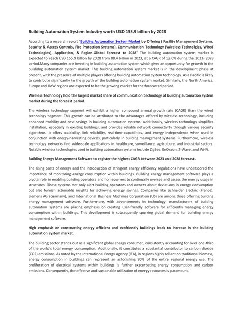 Ppt Building Automation System Market Powerpoint Presentation Free Download Id12730908