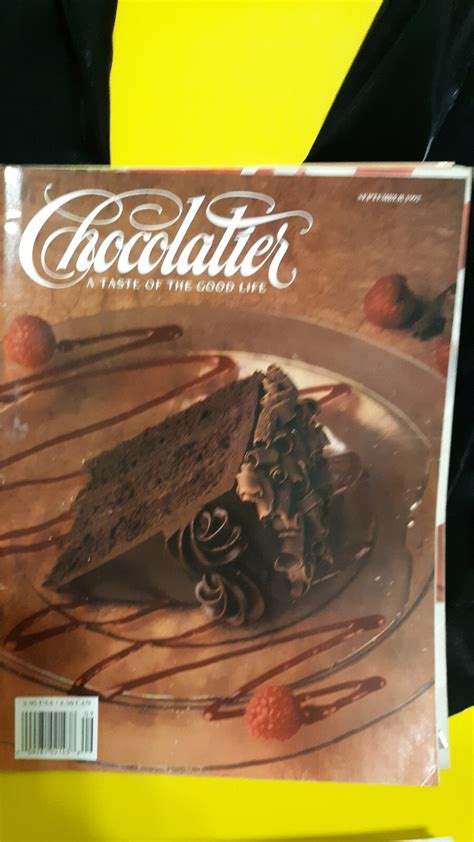 Vintage 1992 Chocolatier Magazines Ebay