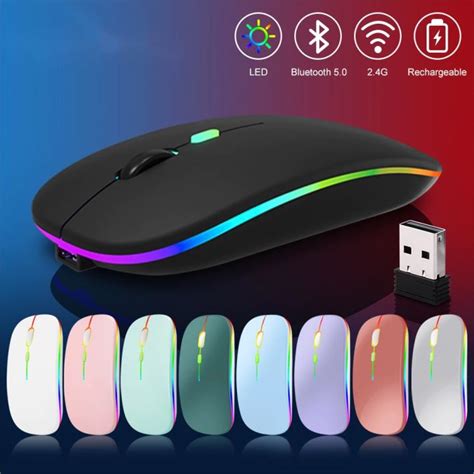 LED BLUETOOTH WIRELESS GAMING MOUSE Lazada PH