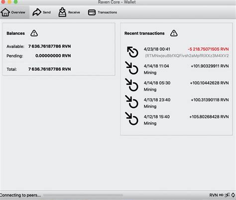 Help I Found An Old Wallet How Do I Sync To Send Funds R Ravencoin