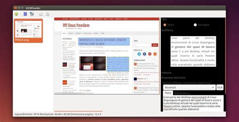 Ocrfeeder 08 Disponibile Per Ubuntu Linux E Derivate Linux Freedom