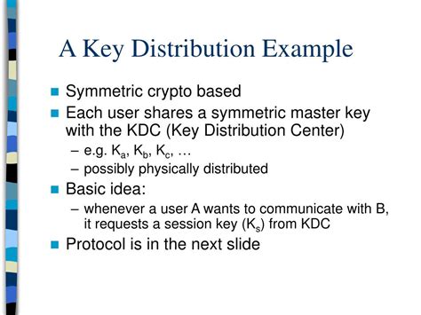 Ppt Key Distributionmanagement And Authentication Powerpoint Presentation Id6396396