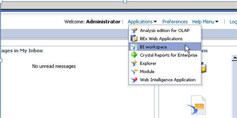 Creating A Bi Workspace In Bi4 Feature Pack 3 Sap Community