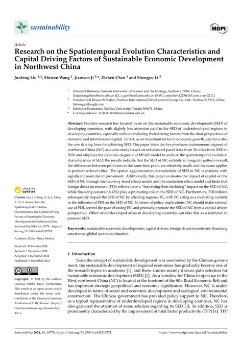 Pdf Research On The Spatiotemporal Evolution Characteristics And