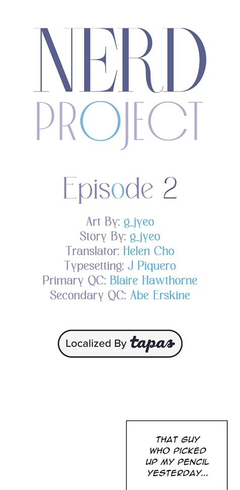 Read Nerd Project 2 The Nerd Project Tapas Comics