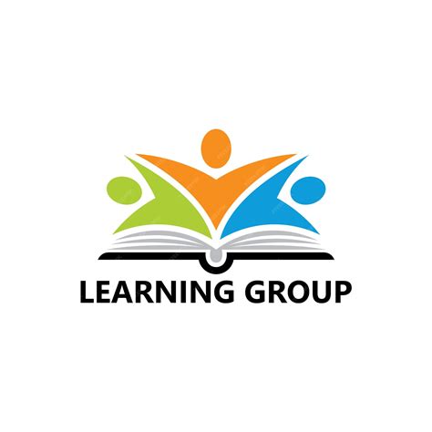Premium Vector Learning Group Logo Template Design