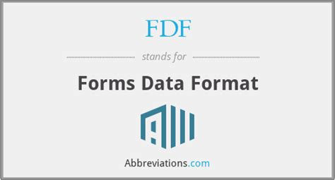 Fdf Forms Data Format