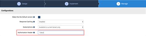 Configure The Header To Carry The Bearer Token