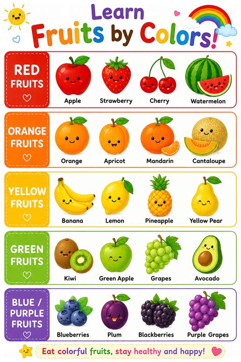 Learn Fruits Artofit