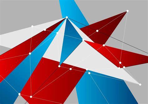 Technology Low Poly Shapes Abstract Connection Background 26225003