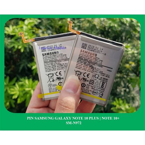 Pin Samsung Galaxy Note 10 Plus chính hãng N972 Pin Samsung Note 10 Pin nhập khẩu Shopee