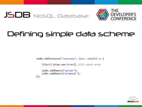 Jsdb Nosql Funcional E Minimalista Tdc 2016 Ppt