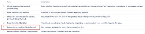 Custom Script Condition