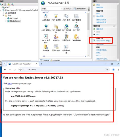 私有nuget 服务器搭建 以及 更新 nupkg nuget服务器搭建 csdn博客