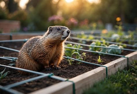How To Keep Groundhogs Out Of Raised Garden Beds Effective Deterrence